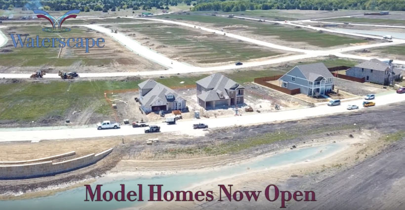 Waterscape Development Progress - Model Homes Now Open! (Drone Video ...