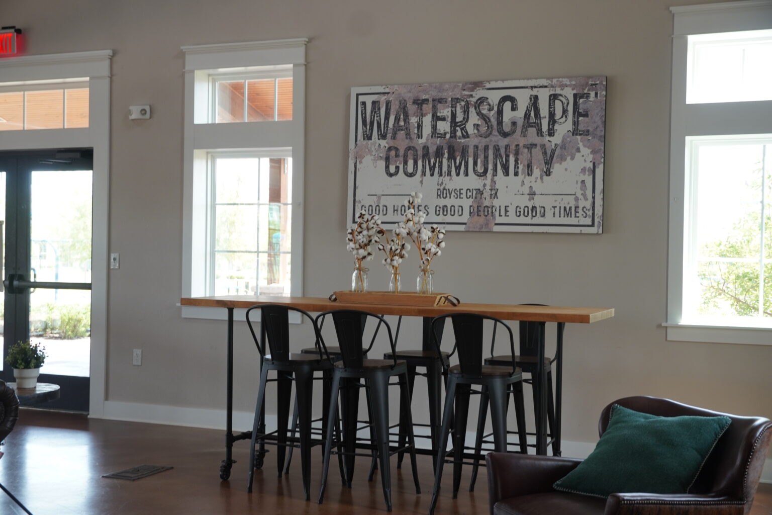 New HOA Office at Waterscape